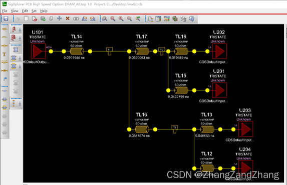 【基于Cadence Allegro T形（星形）拓扑介绍及规则设置】_allegro建立拓扑模型-CSDN博客