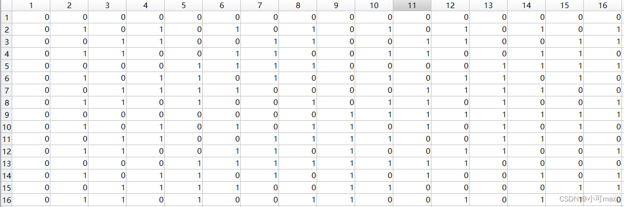 WALSH序列产生及特性分析实验matlab-CSDN博客