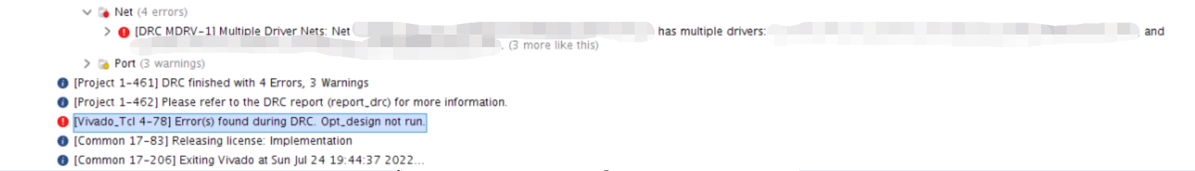 vivado综合出现“...has multiple drivers”-CSDN博客