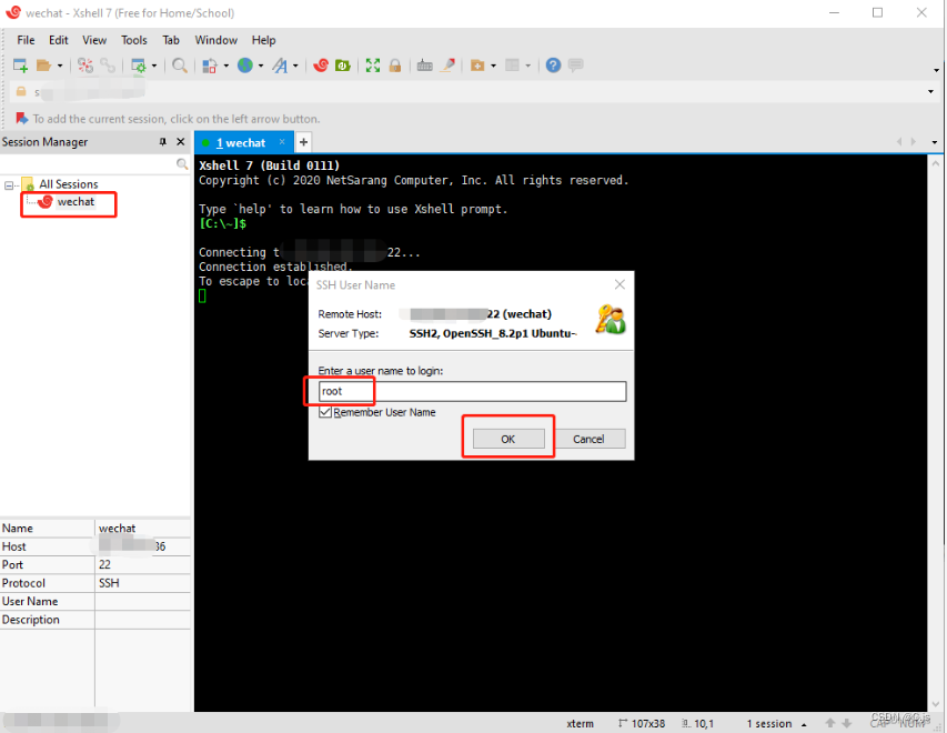 XShell使用SSH密钥对连接阿里云ECS_ecs xshell 密钥对-CSDN博客