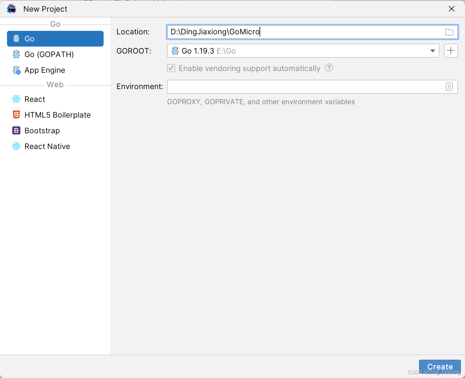 Go语言高并发与微服务实战 学习笔记 第3章 Go语言基础 32 环境安装 322 第一个go语言程序 And 323 编译工具goland高并发 Csdn博客