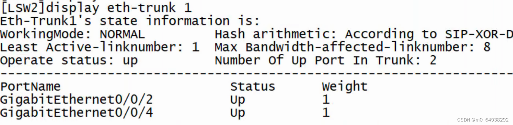 链路聚合与VRRP基础（MSTP部分已配置）_mstp 端口聚合-CSDN博客