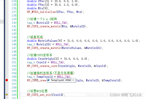 NX二次开发-创建临时坐标系UF_CSYS_create_temp_csys_ug中csys坐标建立-CSDN博客