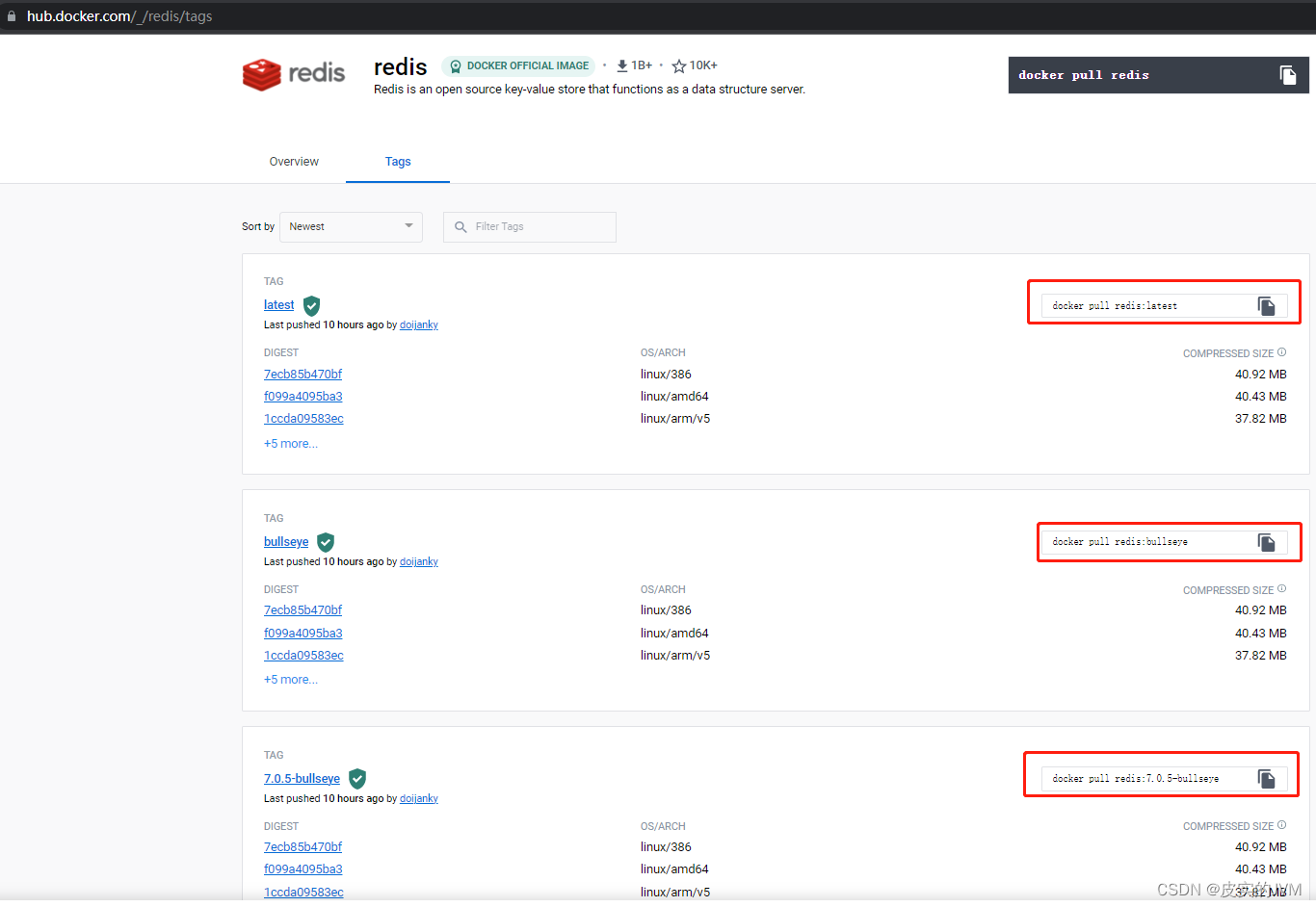 三最简便docker教程 Docker安装redis Csdn博客