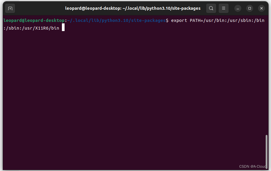 Ubuntu误删Path环境变量怎么恢复？_ubuntu 清空 path ,重新设置-CSDN博客