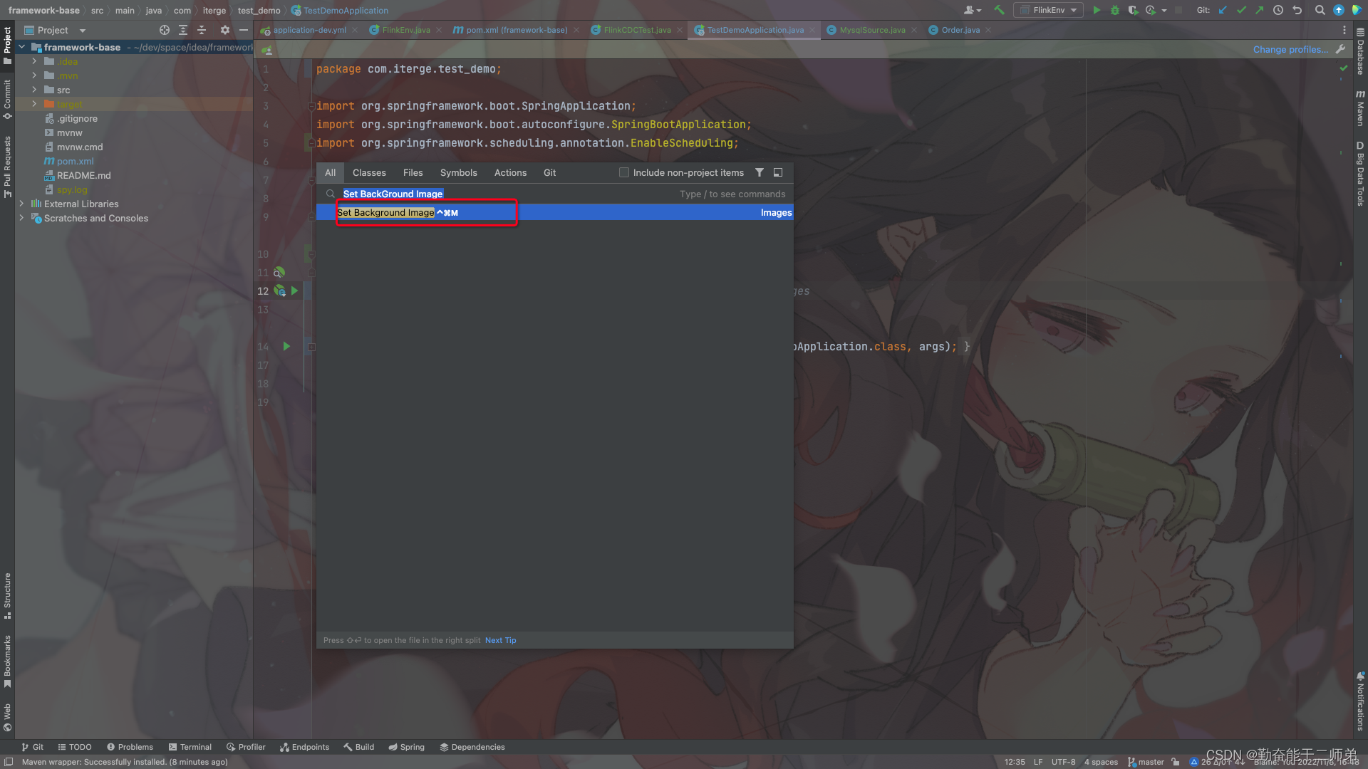 IDEA设置背景图片_idea背景图片怎么设置-CSDN博客