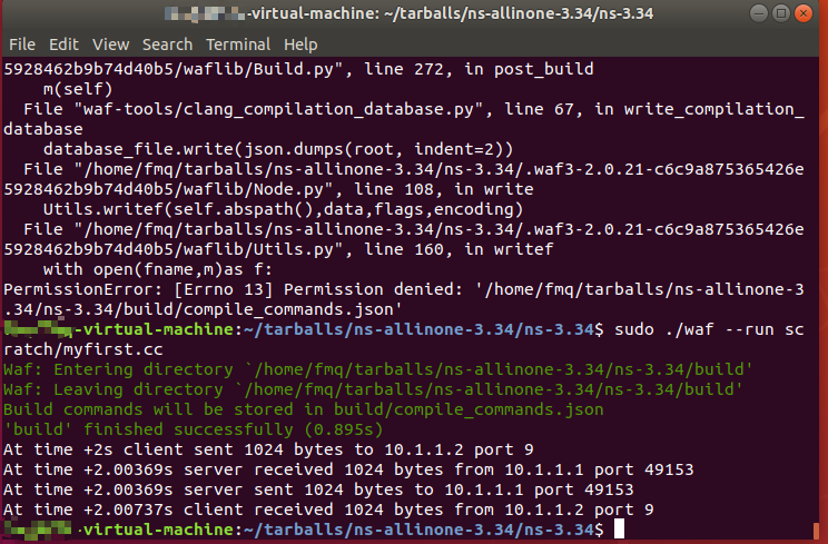 NS3入门：第一个程序first.cc_ns3 first.cc-CSDN博客