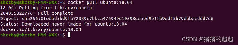 手把手教你使用Docker安装Ubuntu18.04_docker ubuntu18.04-CSDN博客