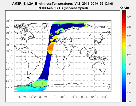 微波辐射数据读取与处理_jaxa amsr数据-CSDN博客