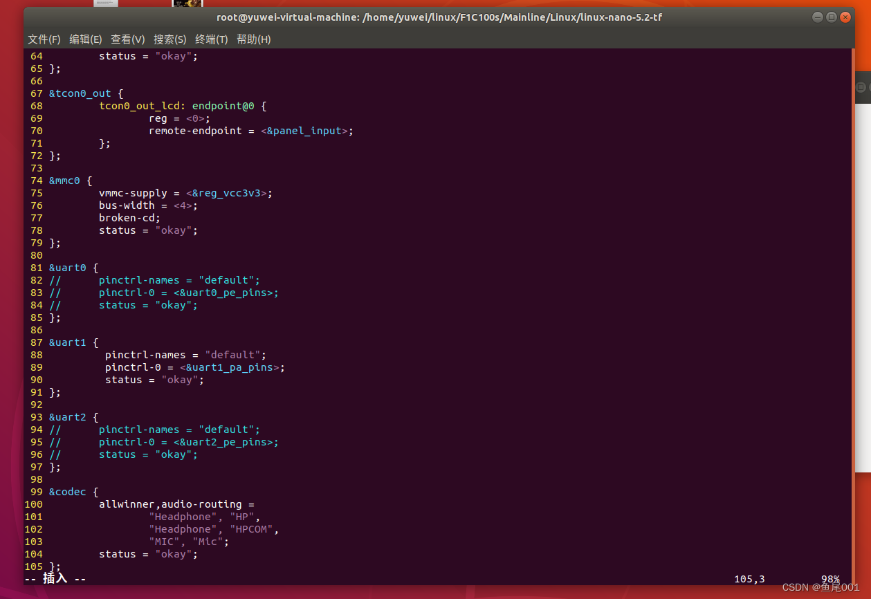 全志F1C100s主线linux入坑记录 （6）音视频播放（视频播放软解）_f1c100s视频-CSDN博客