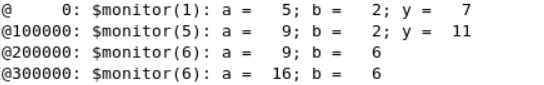 SystemVerilog: $ Display/$ Write/$ Strobe/$ Monitor Similar and Code Example - Programmer Sought