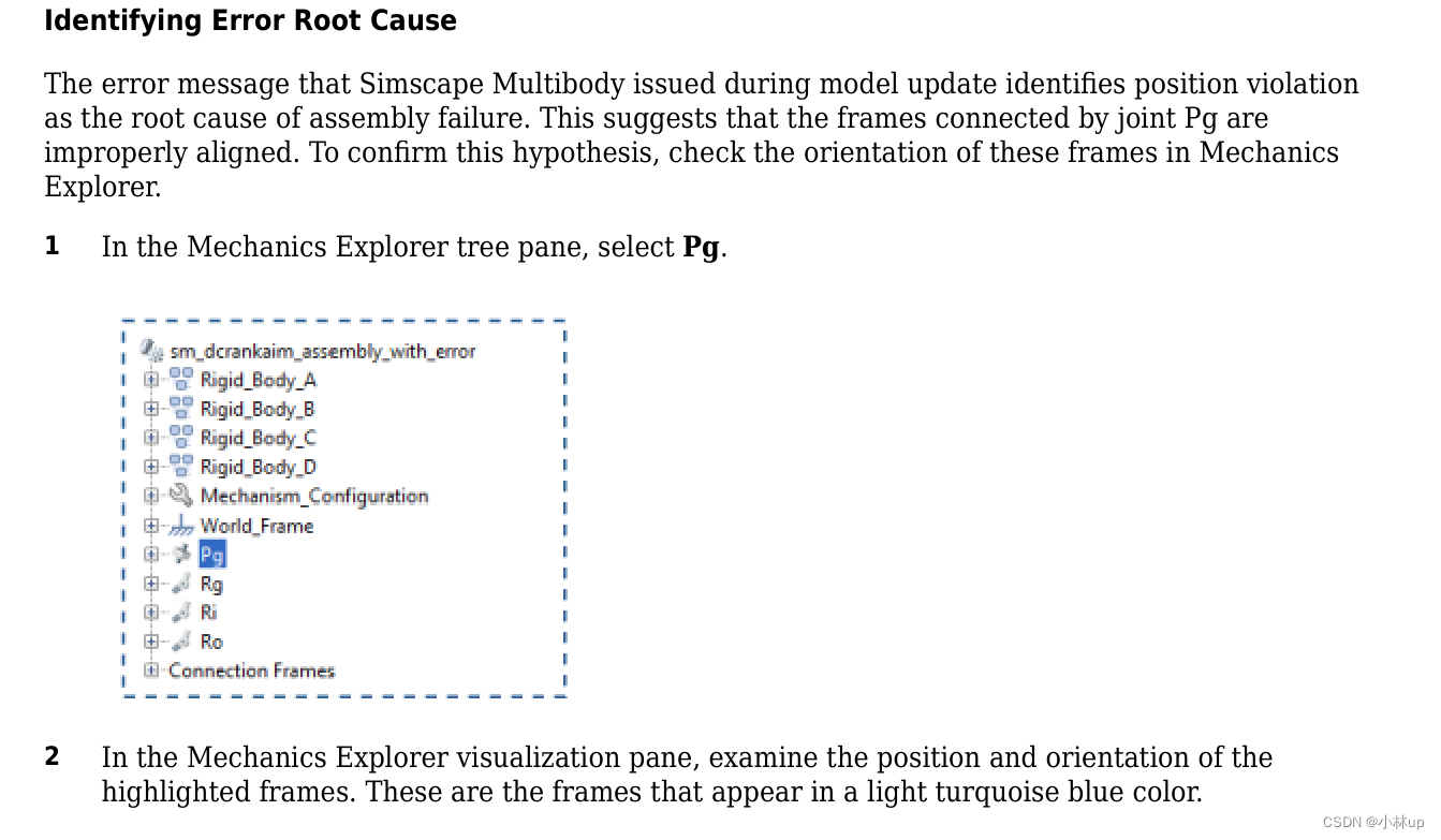 Simscape报错：simulink Simscape Muiltibody Model Not Assembled Position Model Not 