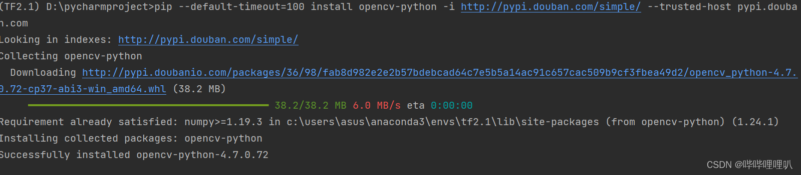 pycharm安装第三方库的时候报错：pip._vendor.urllib3.exceptions.ReadTimeoutError: HTTPSConnectionPool(host ...