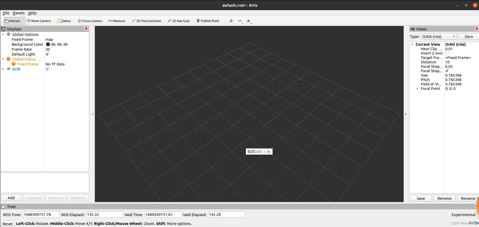 ROS自学笔记七：Rviz简介_ros rviz-CSDN博客