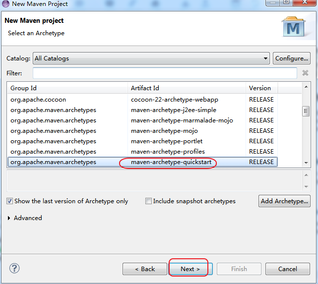【Eclipse创建Maven项目报错：Could not resolve archetype org.apache.maven.archetypes】-CSDN博客
