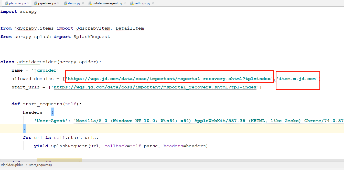 scrapy利用splash爬取京东js动态渲染的商品数据（记录一下自己的小成果）_splash js渲染-CSDN博客