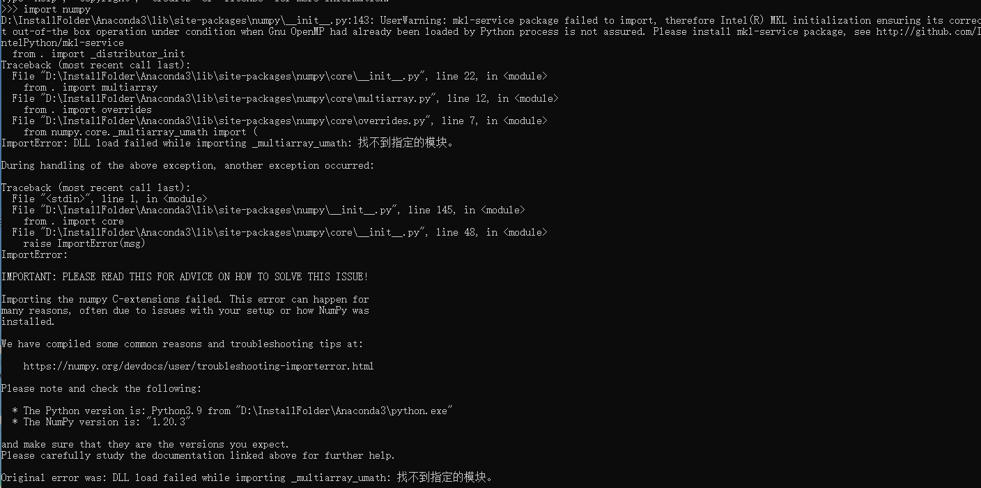 Please Install Mkl Service Package Boosting Performance For Scientific Computing