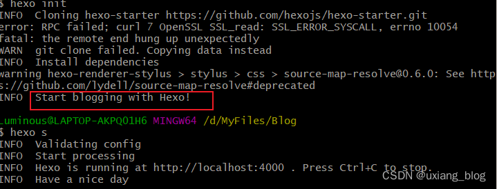 【Hexo】本地local4000打不开解决方法_localhost:4000,5000 都打不开-CSDN博客