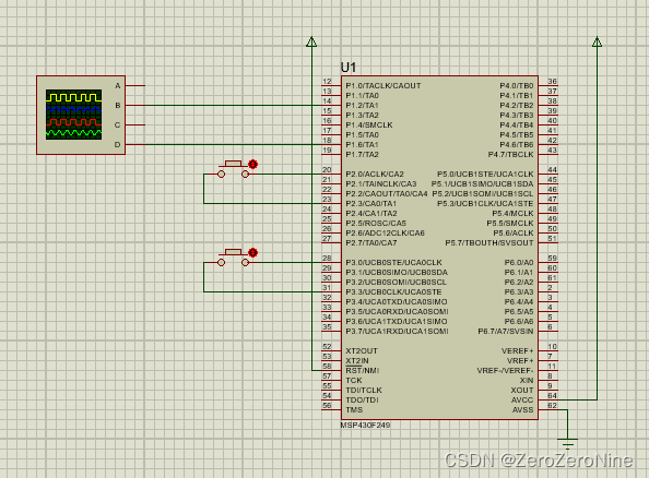 MSP430 定时器A设计--PWM_msp430 pwm-CSDN博客