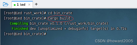 Rust学习笔记02：利用命令创建、编译和运行项目_rust学习项目-CSDN博客