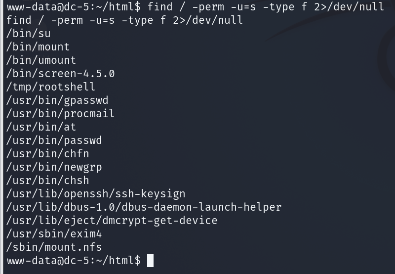 渗透测试学习之靶机DC-5_dc-5靶机-CSDN博客