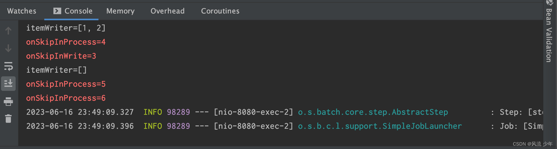 Springbatch从入门到实战 七 ：chunk模式 Spring Batch Chunk Csdn博客