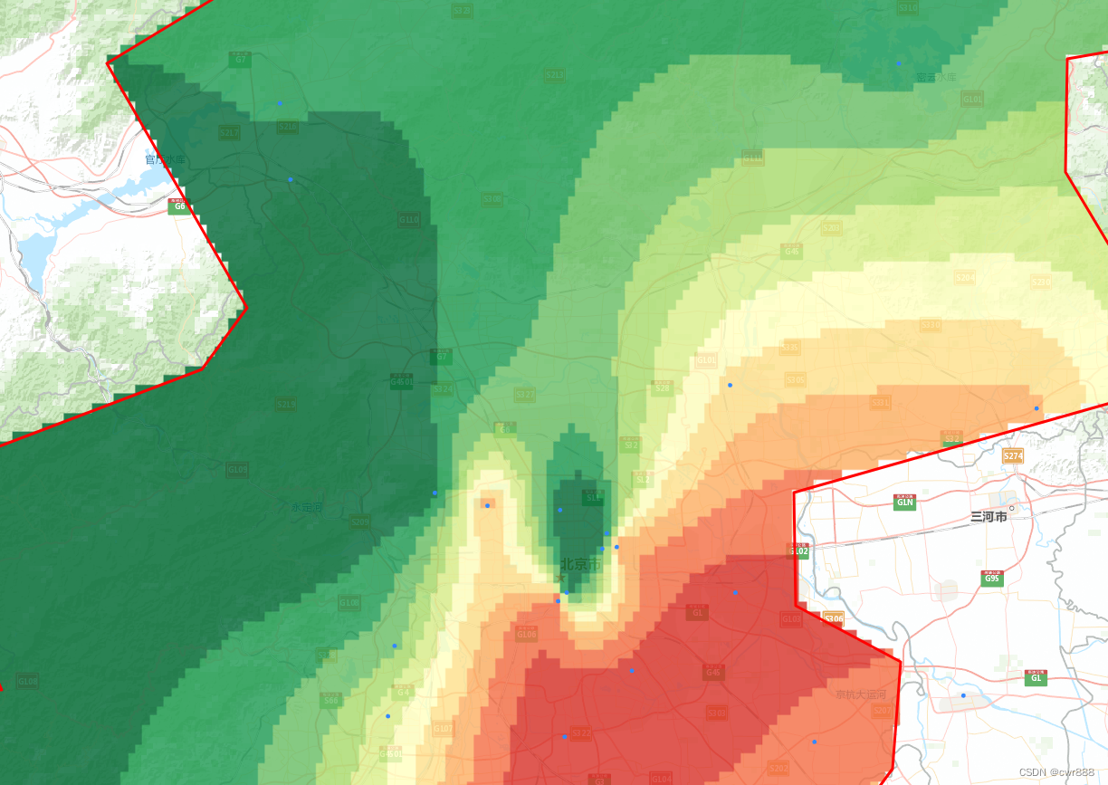 Leaflet、kriging生成色斑图_kelijinchazhi 色斑图-CSDN博客