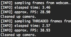 基于cv2.VideoCapture 和 OpenCV 得到更快的 FPS之Webcam篇_webcamvideostream-CSDN博客