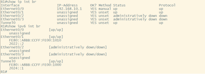 Cisco IPV6 to IPV4 GRE_不同方法实现ipv4和ipv6互通计算机网络实验cisco-CSDN博客