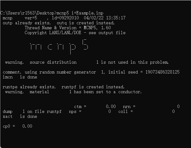 MCNP运算及代码基础结构和可视化软件VISED的使用_mcnp vised_一只想毕业的男研究僧的博客-CSDN博客