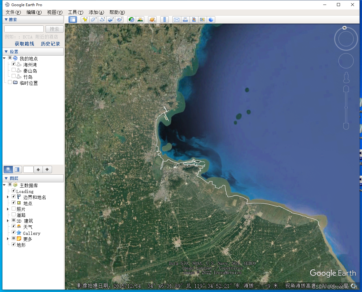 FVCOM模型组建运行：Step1 岸线的刻画-CSDN博客