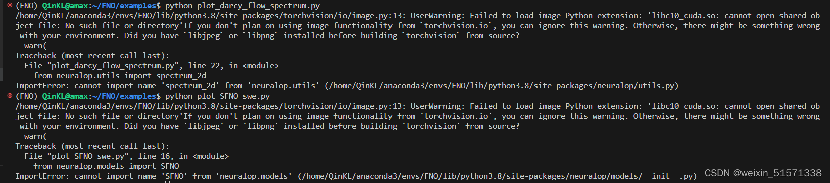 安装并运行FNO程序包_neuraloperator库-CSDN博客