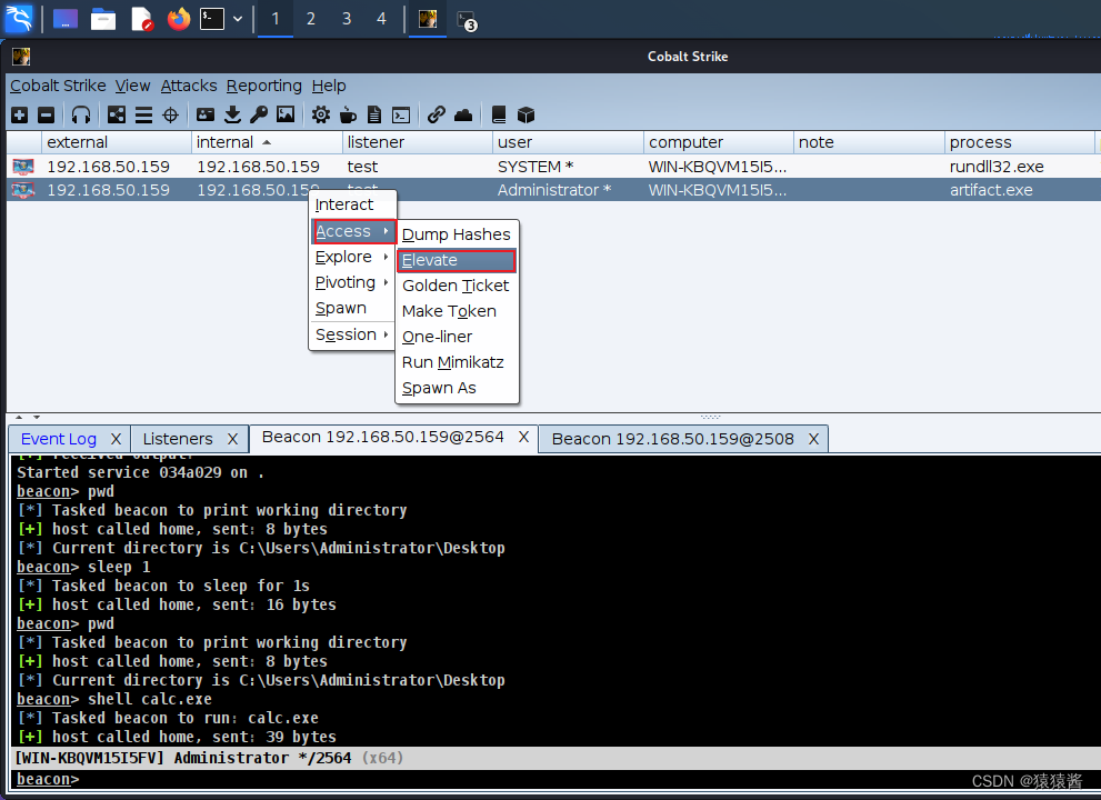 Cobalt Strike的安装及获取靶机控制权（攻击）_cobaltstrike4.3下载-CSDN博客