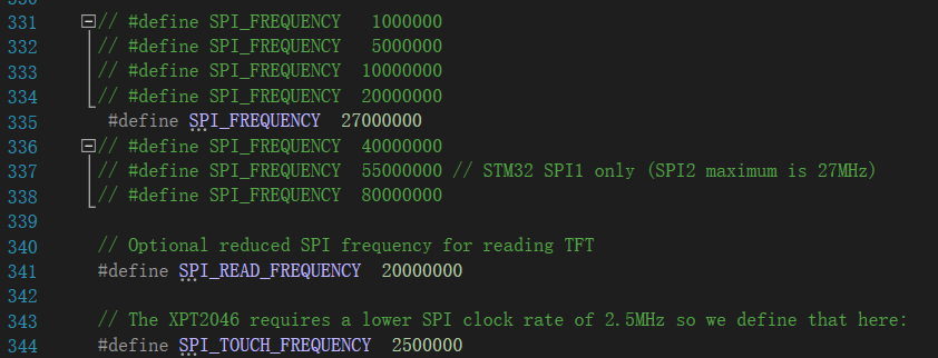 ESP32：使用TFT_eSPI库驱动TFT串口屏_esp32驱动tft-CSDN博客