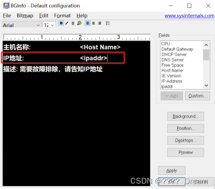 BGinfo使用教程，提升工作效率-CSDN博客
