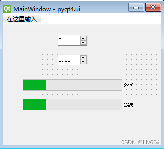 PyQt5的SpinBox、DoubleSpinBox和ProgressBar控件_pyqt5 spinbox-CSDN博客
