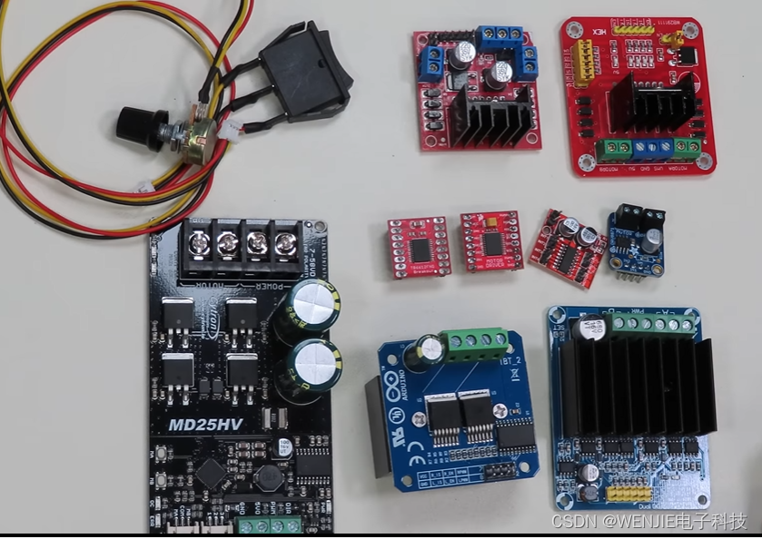 【常见直流电机驱动模块与arduino使用最全教程】arduino控制直流电机 Csdn博客