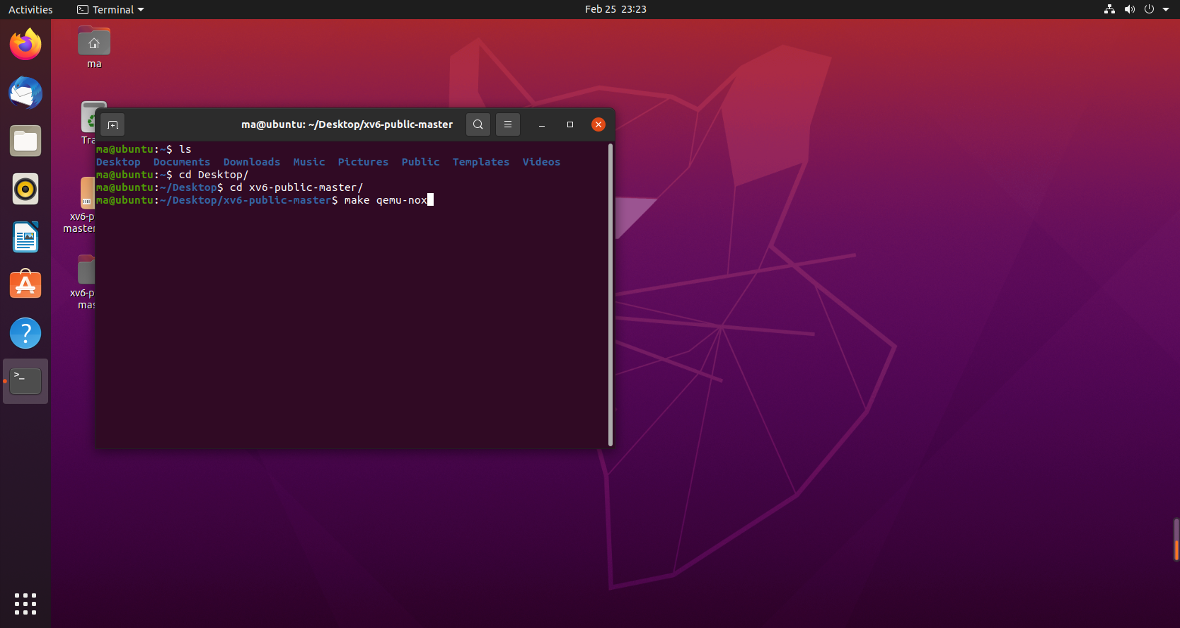 xv6系统的安装_xv6-public-CSDN博客