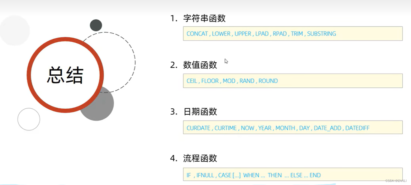 B站mysql8 0学习笔记(2)函数、约束 Mysql 函数怎么写 B站 Csdn博客