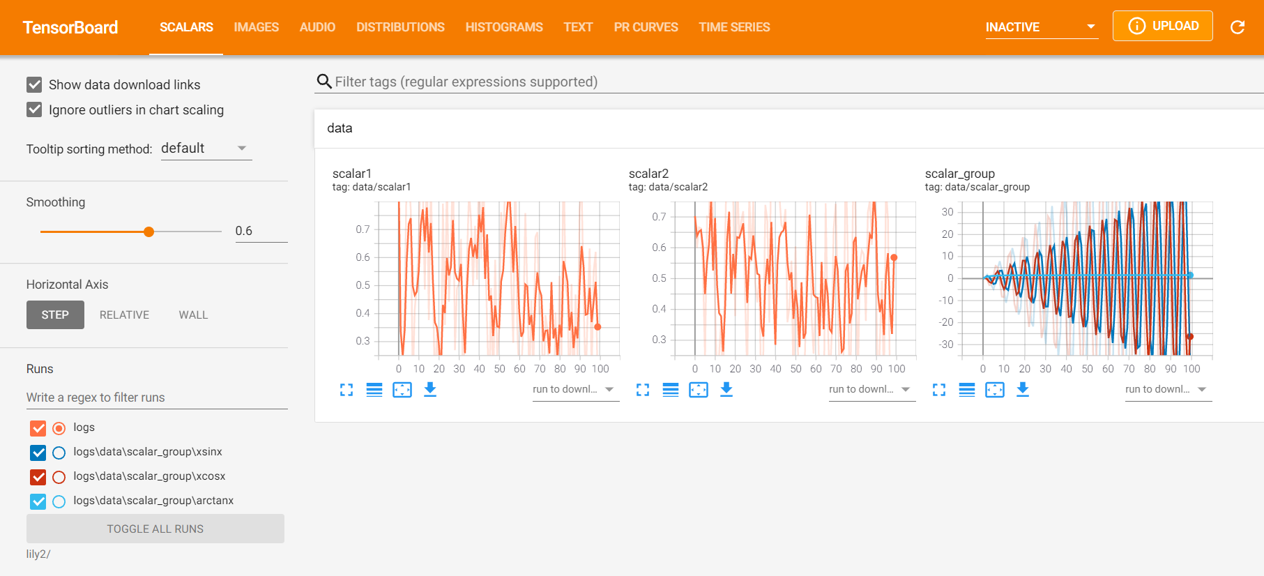 详解PyTorch项目使用TensorboardX进行训练可视化案例与图片保存_tensorboard可视化的图像能否保存-CSDN博客