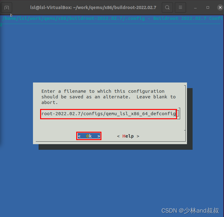 Qemu虚拟机的使用(三)——ubuntu204配置编译x8664平台的buildroot根文件系统并加载系统buildroot X86 Csdn博客
