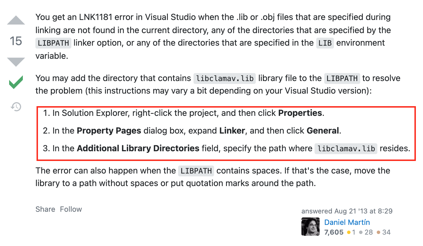 Visual Studio解决error LNK1181: cannot open input file ‘XXX.lib’-CSDN博客