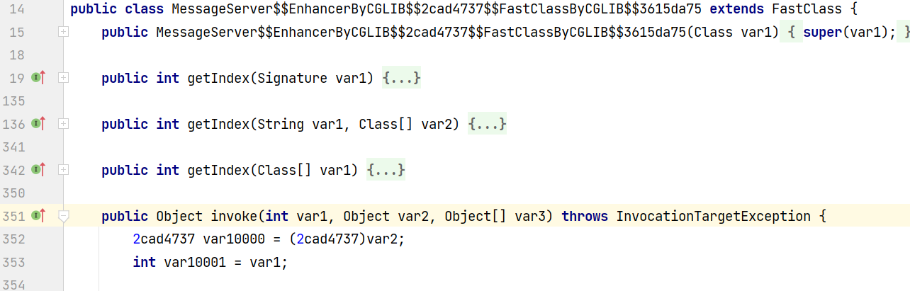 CGLIB动态代理 -- MethodInterceptor、整体过程分析_cglib methodinterceptor-CSDN博客