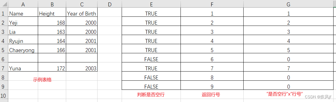 Excel公式：查找最后一行非空单元格并返回行号、及公式解释excel返回最后一行行号 Csdn博客 
