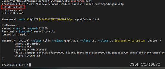 grub2启动项顺序修改_gnu grub version 2.04设置启动顺序-CSDN博客