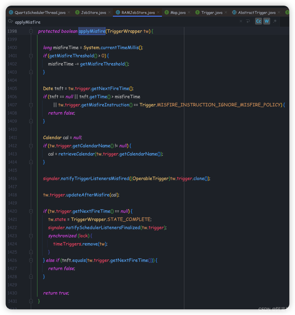 org.quartz.jobStore.misfireThreshold配置的作用_misfirethreshold 设置多大-CSDN博客