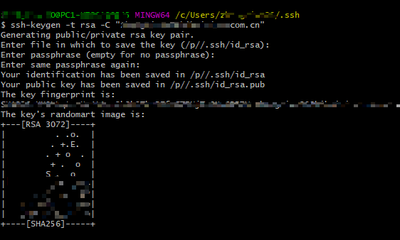解决每次git pull都提示要输密码Enter passphrase for key ‘/p/.ssh/id_rsa‘_gitlab enter passphrase for key-CSDN博客