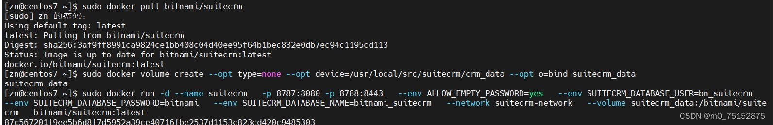 Linux 使用虚拟化技术搭建SuitCRM系统_suitecrm docker-CSDN博客