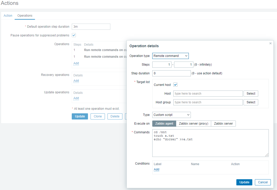 zabbix-agent安装，配置RemoteCommand_远程传输到zabbix-agent节点-CSDN博客